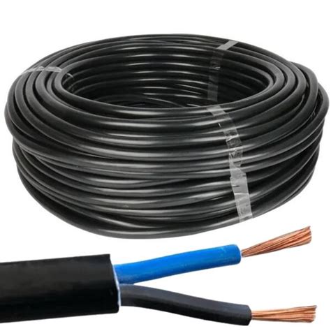 Cabo Pp Flexível Fio De Cobre 2x4 00mm Com Inmetro 35 Metros Leroy Merlin