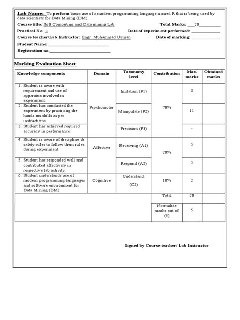 Data Mining Lab 1 Pdf Sas Software R Programming Language