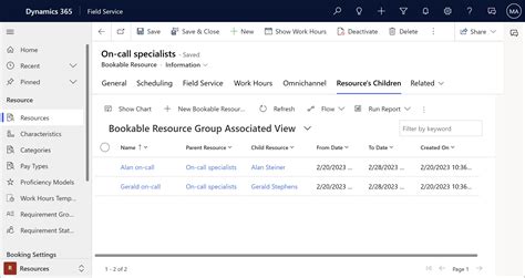 Schedule Work Using Resource Pools In Universal Resource Scheduling Microsoft Learn
