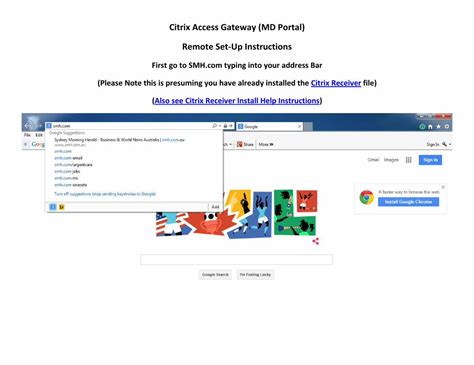 Pdf Citrix Access Gateway Md Portal Remote Set Citrix Md Portal