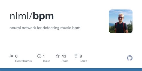 Github Nlmlbpm Neural Network For Detecting Music Bpm