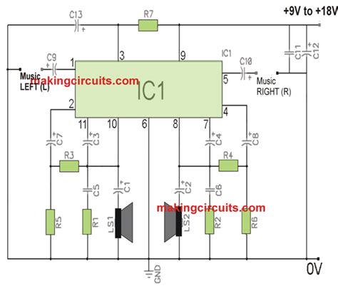 Tda2004 Amplifier Circuit Diagram A Comprehensive Guide