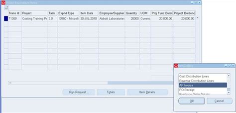 Oracle Applications Oracle Project Accounting Intigration With Purchase Orders And Payable Modules