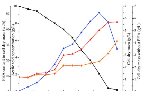 Pha Accumulation By The Mixed Microbial Consortium When Grown In A 2 L Download Scientific