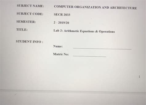 Solved Arithmetic Equation Coding In Assembly Language