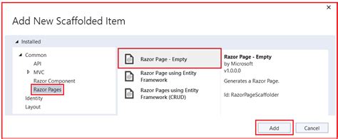 ASP NET Core Razor Pages Application Dot Net Tutorials