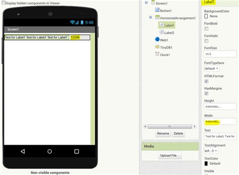 How Do I Wrap Text Mit App Inventor Help Mit App Inventor Community