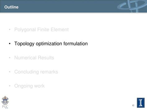 Ppt Checkerboard Free Topology Optimization Using Polygonal Finite Elements Powerpoint