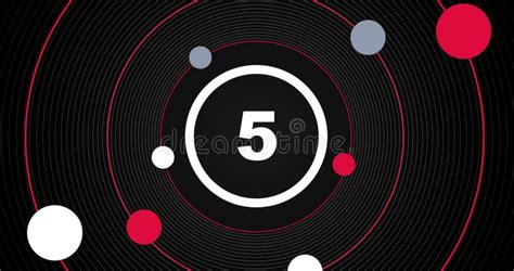 Countdown Timer From 10 To 0 Seconds In Realtime Modern Flat Design Of Countdown Animation On