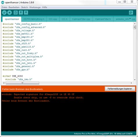 bootloader auf bte13 010 deutsch arduino forum