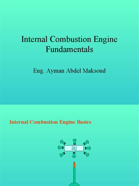 Internal Combustion Engines Fundamentals Download Free Pdf Internal Combustion Engine