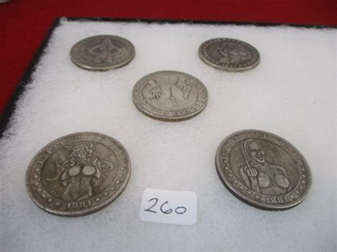 Novelty Sex Position One Dollar Coins Lot Of 5 Online Auctions Proxibid