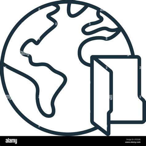 Global Data Icon Monochrome Simple Sign From Data Analytics Collection