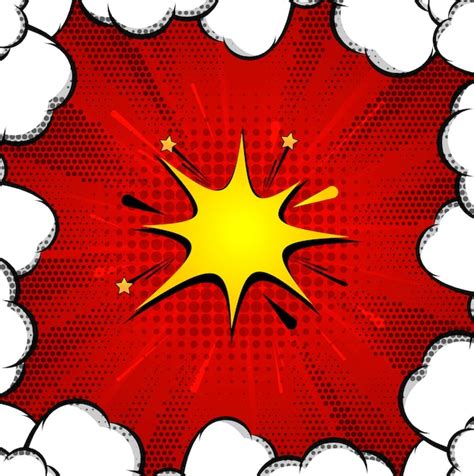 추상 만화 배경 벡터 무료 벡터