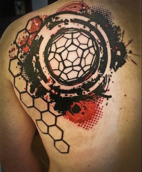 Geometric Hexagonal Tattoo Scrappybook