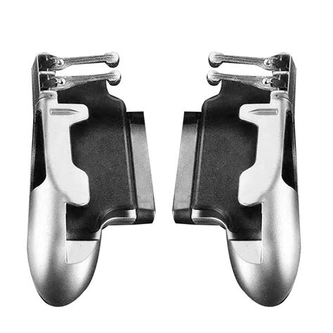 Tableta Juego De Disparos Gamepad Trigger Mobile Fps Game Controller Grips Fire Aim Button