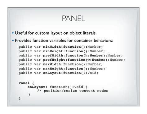 Javafx Layout Secrets With Amy Fowler