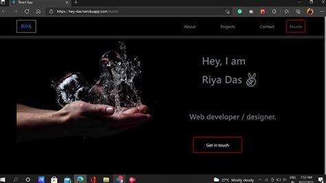 Riya Das On Linkedin Webdevelopment Reactjs Webdesign Javascript Html Css Bootstrap