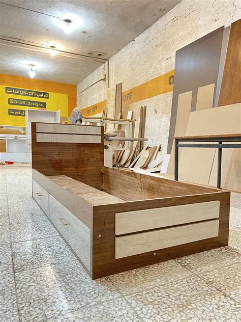 تختخواب کلاسیک تخت خواب یک نفره کشو دارتخت و سرویس خواباصفهان