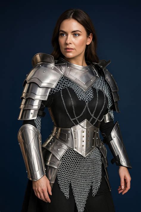 Female Lady Cuirass Body Medieval Armor Halloween T Cosplay Prop