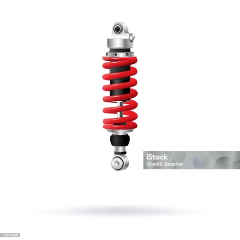 벡터 일러스트 레이 션 자동차 충격 흡수기 스티어링 휠 현실적인 3d 아이콘 차에 대한 스톡 벡터 아트 및 기타 이미지 차 현수교 정신적 스트레스 Istock