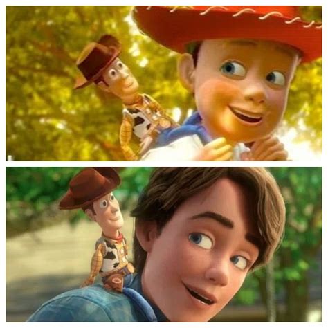 From Toy Story Andy Now And Then And Did You Know That The Voice Of