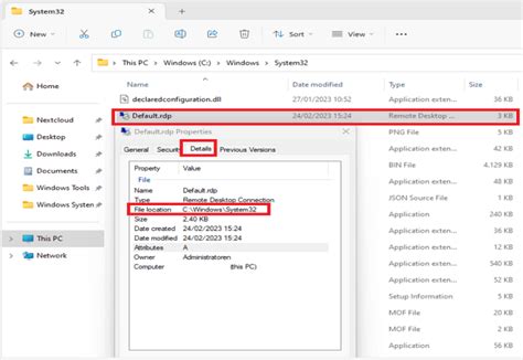 fix cannot save to the location windows system32 default rdp