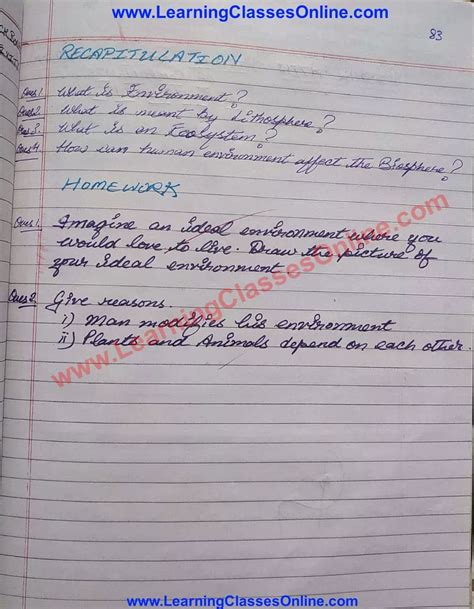 Lesson Plan On Environment Artofit