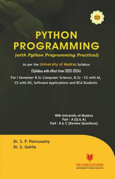 Python Programming A Y
