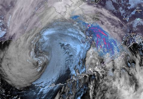Typhoon Merbok Remnant Threatens Western Alaska With High Winds And