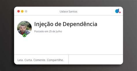 Injeção De Dependência