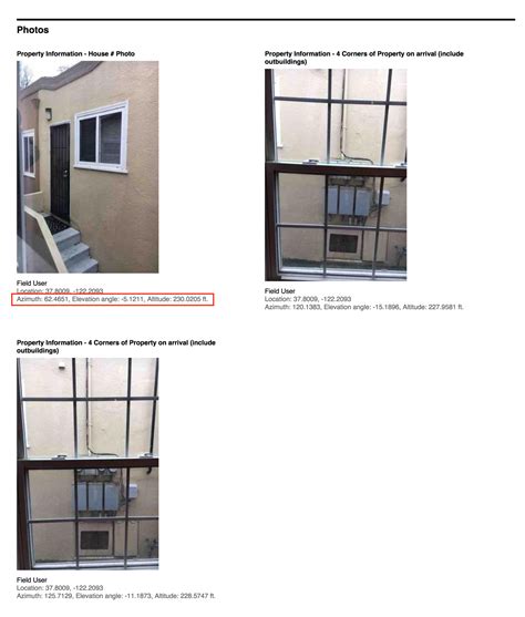Azimuth Elevation And Elevation Angle In Reports SiteCapture