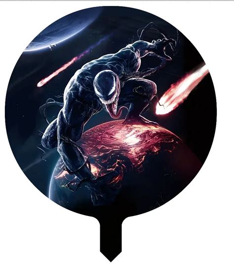 Набор воздушных шаров для детского дня рождения с принтом Веном из