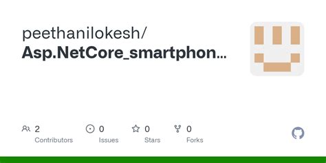 Github Peethanilokeshaspnetcoresmartphonemanagementwebapi