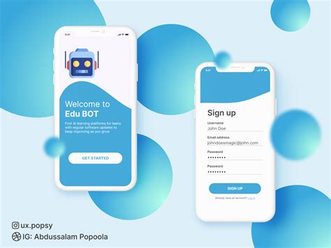 Sign Up Page Mobile App Design By Abdussalam Popoola Ui Ux Designer Available For Remote