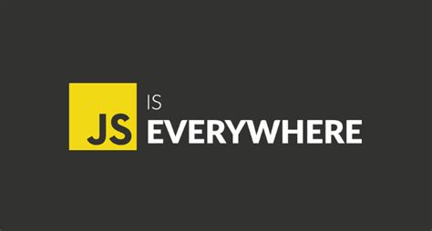 Javascript Is Everywhere Infographic