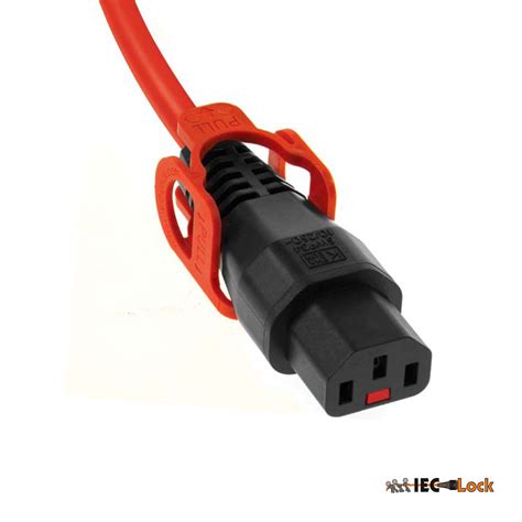 Iec Lock Slimline Locking C13 Connector Edp Europe