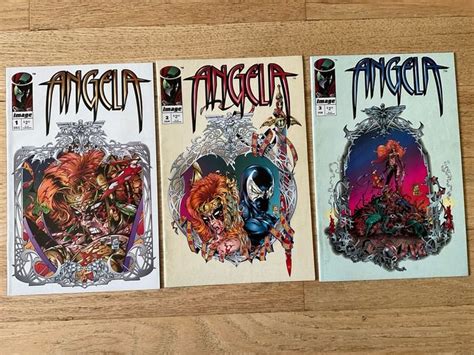 Rare Angela Comics Full Series Issues 1 2 3 2nd Appearance Of Angela Spawn Universe For Sale In
