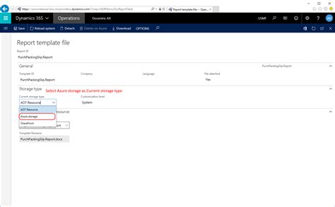 How To Use A Docentric Ssrs Report Replica Docentric Ax