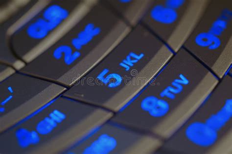 Illuminated Keypad Stock Image Image Of Connect Comms 1103517