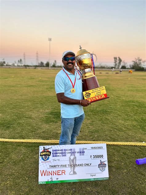 Bhaskara B N On Linkedin Dear All At Again One More Trophy Of Corporate Cricket League
