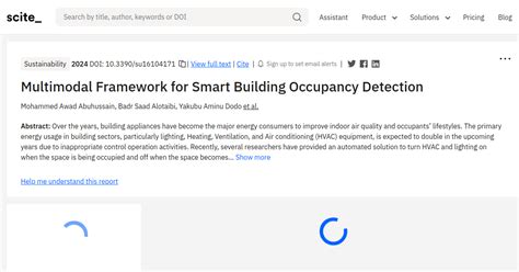 Multimodal Framework For Smart Building Occupancy Detection
