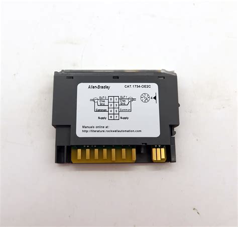 Ab Allen Bradley 1734 Oe2c Point Vo 2 Point Analog Output Module Ab Allen Bradley 1734 Oe2c Point Vo 2 Point Analog Output Module