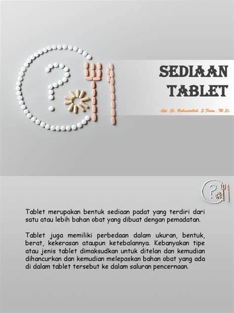 P 1 Sediaan Tablet Pdf