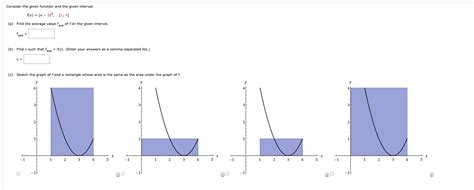 solved c ﻿sketch the graph of ﻿f ﻿and a rectangle
