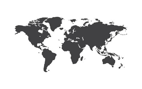Globe Silhouette Vector Art Icons And Graphics For Free Download