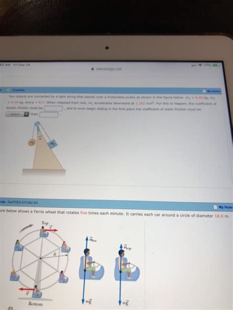 solved a force is applied to an initially stationary block
