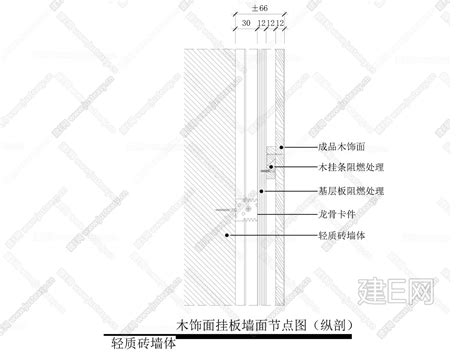 木饰面挂板墙面节点图 Cad施工图施工图下载 施工图木饰面挂板墙面节点图 Cad施工图下载 施工图木饰面挂板墙面节点图 Cad施工图免费下载 建e室内设计网