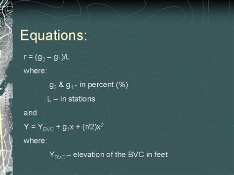Vertical Curves Chapter 25 Profiles Curve A Crest