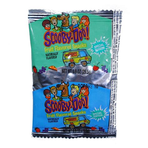 Scooby Doo Fruit Snacks Rnostalgia